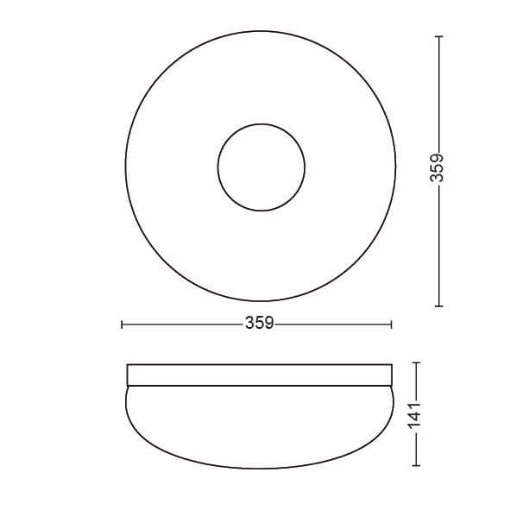 Philips Hue Flourish Plafoniera LED smart BT 32.5W 2250lm White and ...