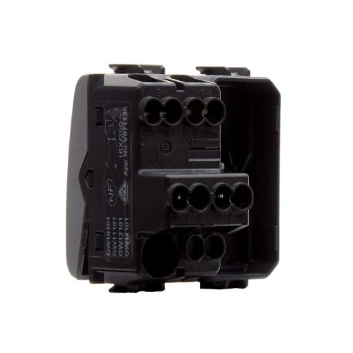 Intrerupator cap cruce Gewiss Chorus Monochrome 2 module 16A Titan ...
