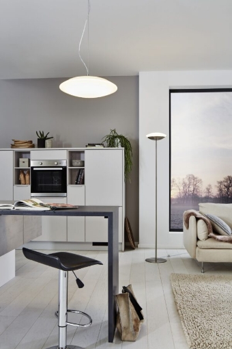 Eglo Connect Lampadar LED Frattina-C Nickel 18W 2300lm 97814 ᐅ ETBM